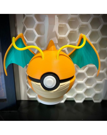 PokeBall Dragonite Impresión 3D - Ludosaurus