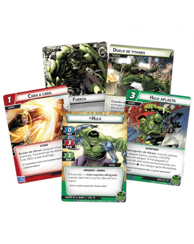 Hulk Pack de Héroe Marvel Champions - Ludosaurus