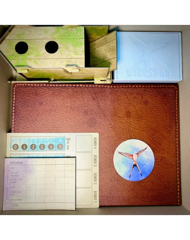 Pack de Caja + Recursos Deluxe para Wingspan - Ludosaurus