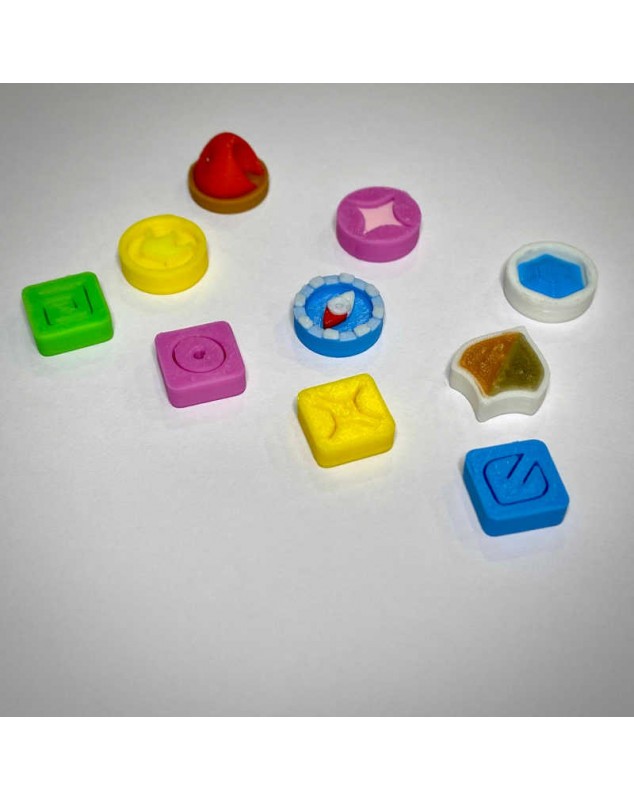 Harmony: Tokens Contador de Impresión 3D - Ludosaurus