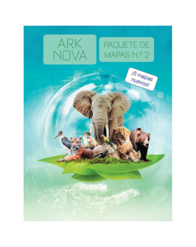 Paquete de mapas N°2 - Ark Nova - Ludosaurus
