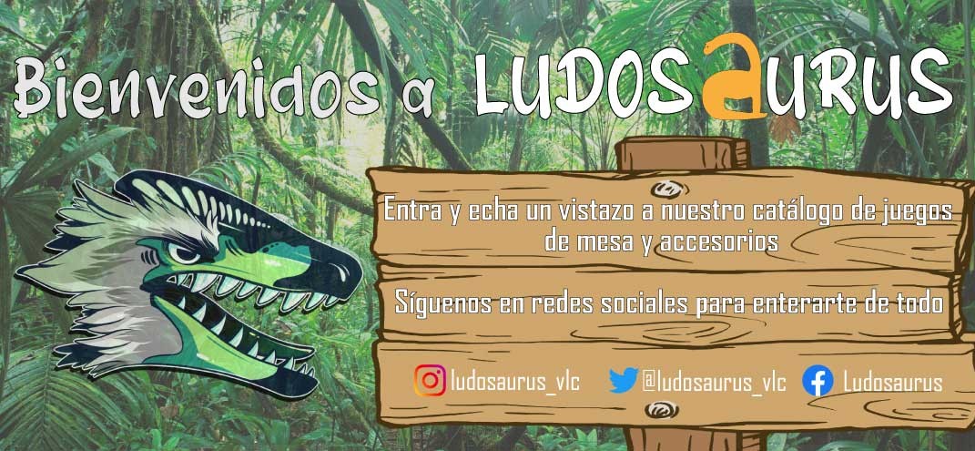 Compra tus juegos de mesa en Ludosaurus